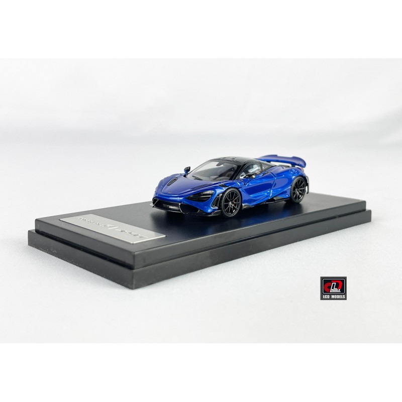 LCD MODELS - 1/64 - McLAREN 765LT - DARK BLUE