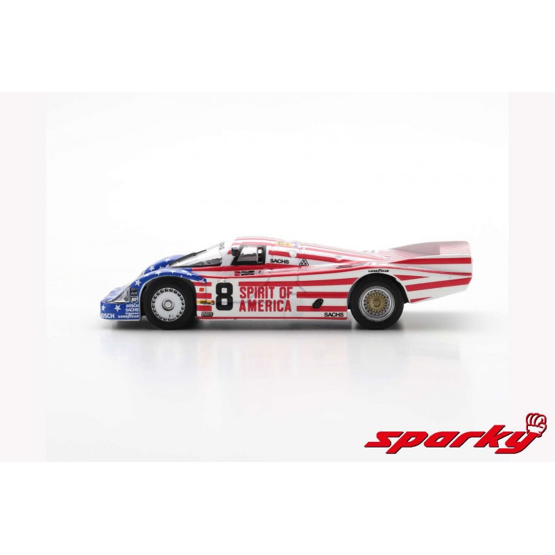SPARK MODEL - 1/64 - PORSCHE 956 N°8 3RD 24H LE MANS 1986 G. FOLLMER ...