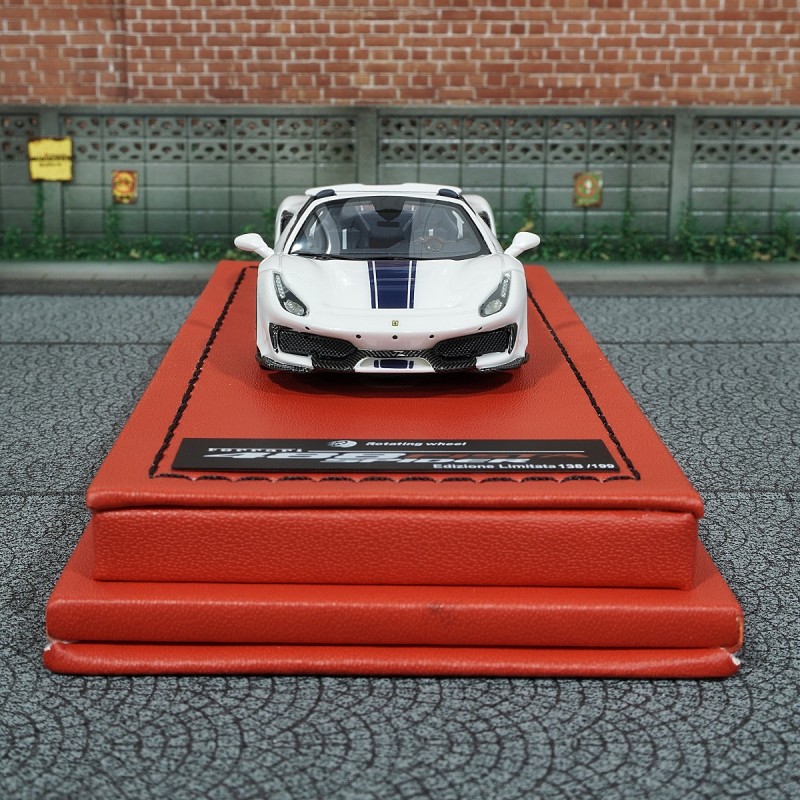 ROTATING WHEEL RW - 1/64 - 488 PISTA SPIDER - PEARLE SCENT WHITE ...