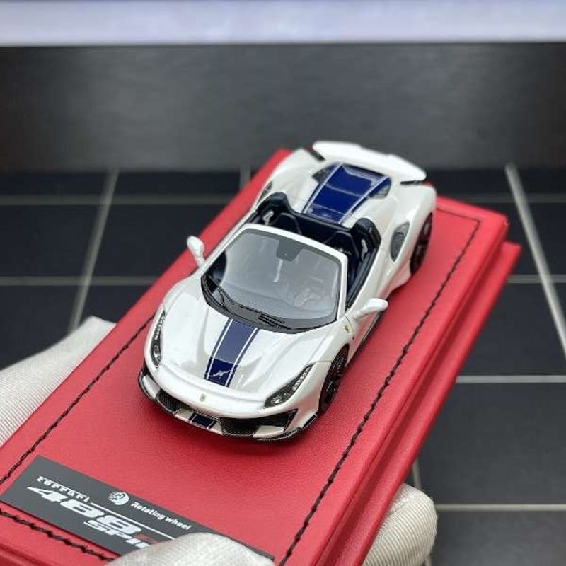 ROTATING WHEEL RW - 1/64 - 488 PISTA SPIDER - PEARLE SCENT WHITE ...