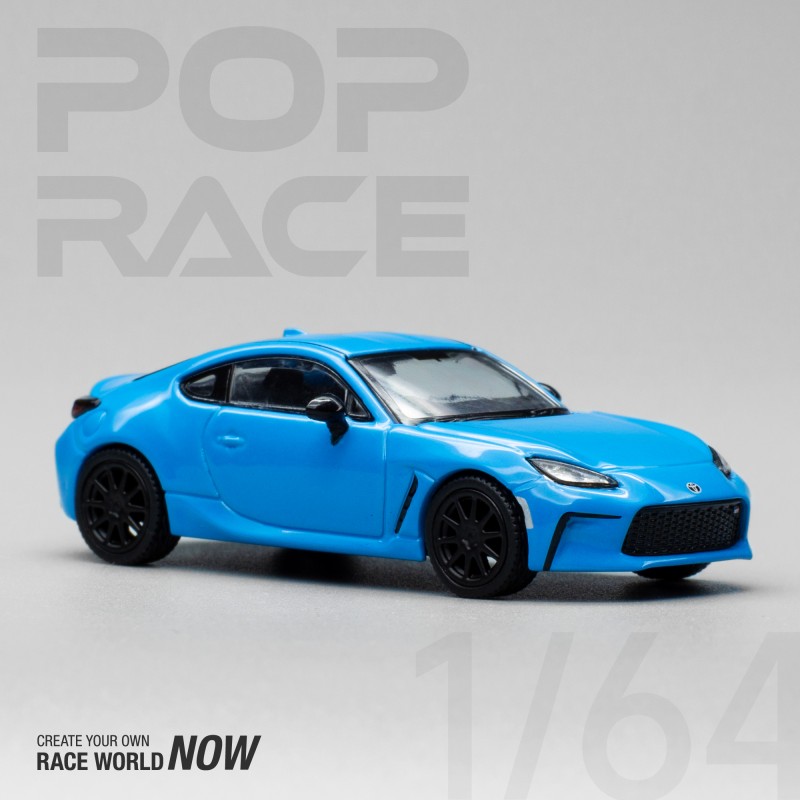 POP RACE - 1/64 - TOYOTA GR86 NEPTUNE BLUE