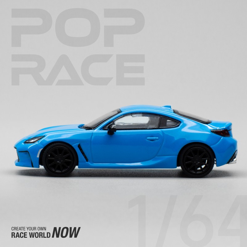 POP RACE - 1/64 - TOYOTA GR86 NEPTUNE BLUE