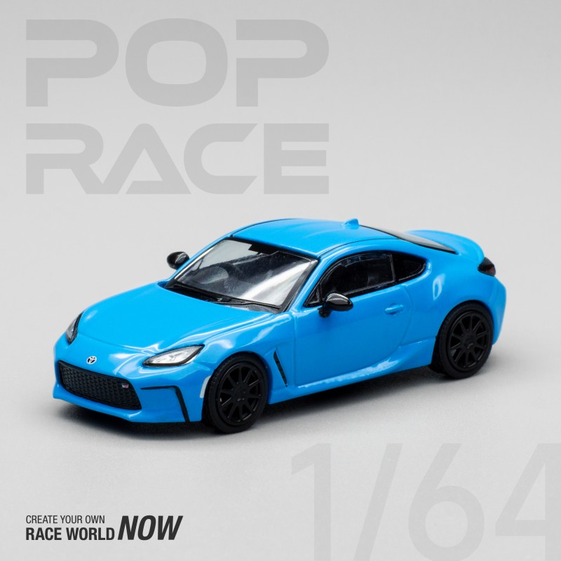 POP RACE - 1/64 - TOYOTA GR86 NEPTUNE BLUE