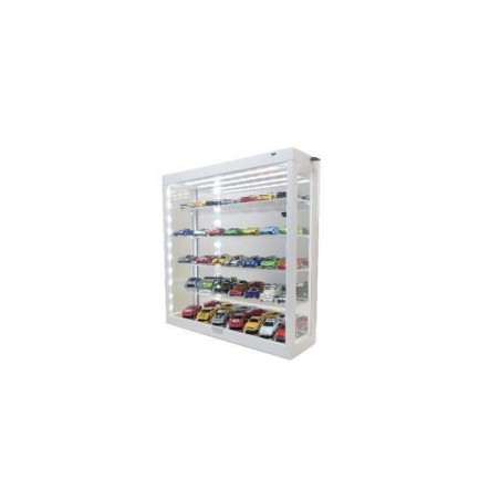 TRIPLE9 - 1/64 - 5-LAYER LED DISPLAY CASE - WHITE IN THE BACK