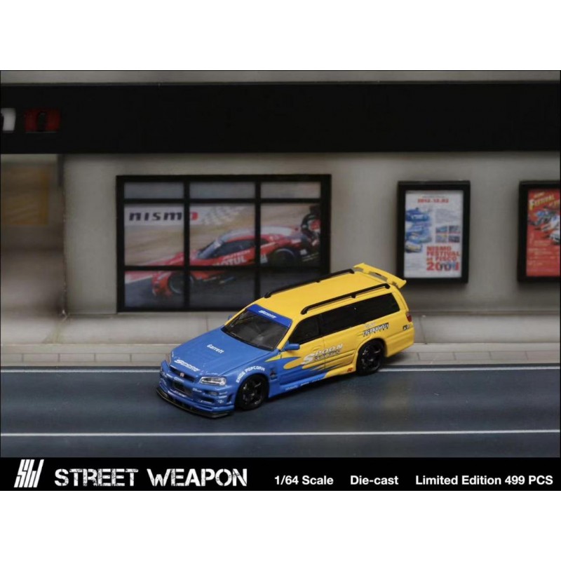 STREET WEAPON - 1/64 - NISSAN STAGEA (R34) GT-R WAGON - SPOON
