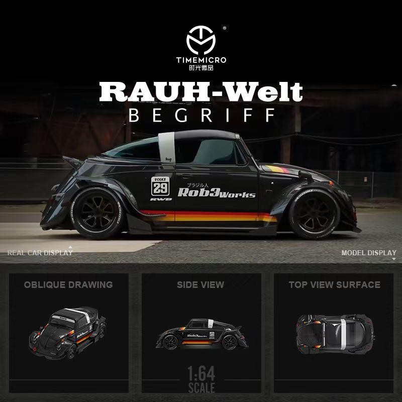 TIMEMICRO - 1/64 - RWB BEETLE - BLACK