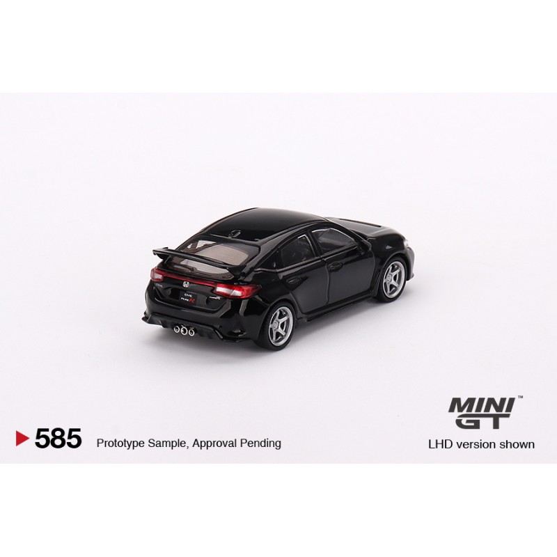 MINIGT - 1/64 - HONDA CIVIC TYPE R CRYSTAL BLACK PEARL 2023 W/ ADVAN GT ...