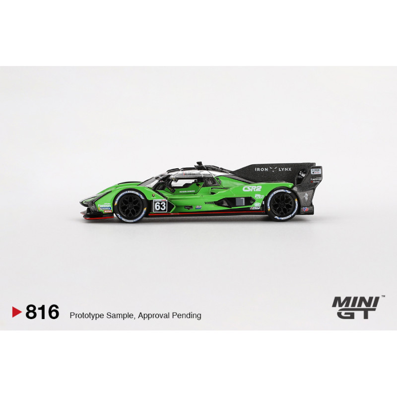 MINIGT - 1/64 - LAMBORGHINI SC63 N63 IRON LYNX 2024 IMSA SEBRING 12 HRS